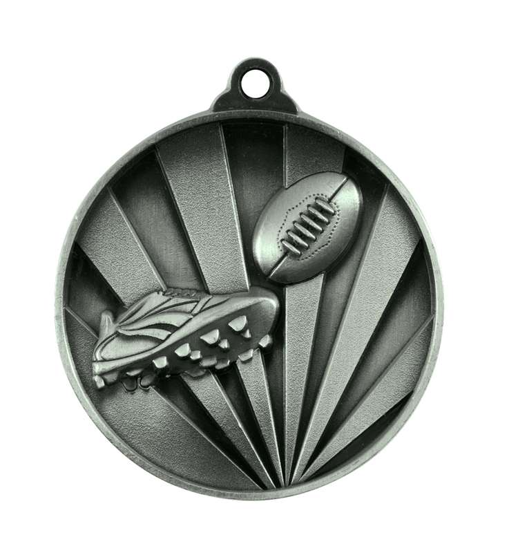 Sunrise Medal-Aussie Rules - Myers Badges and Win Trophies