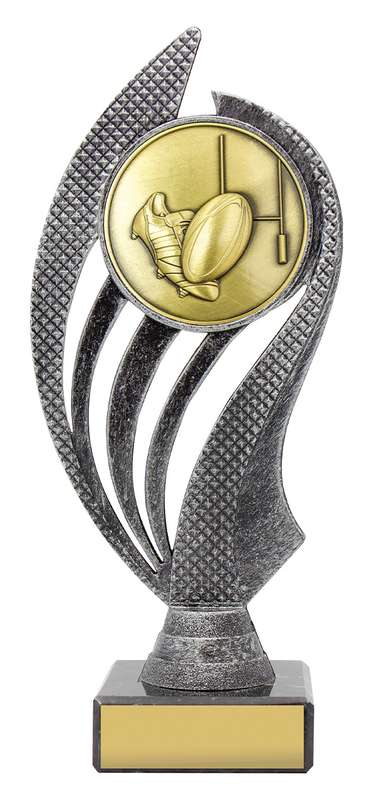 Rugby League / Union Husky - Myers Badges and Win Trophies