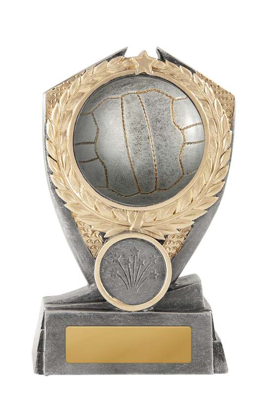 Hero Shield-Netball - Myers Badges and Win Trophies